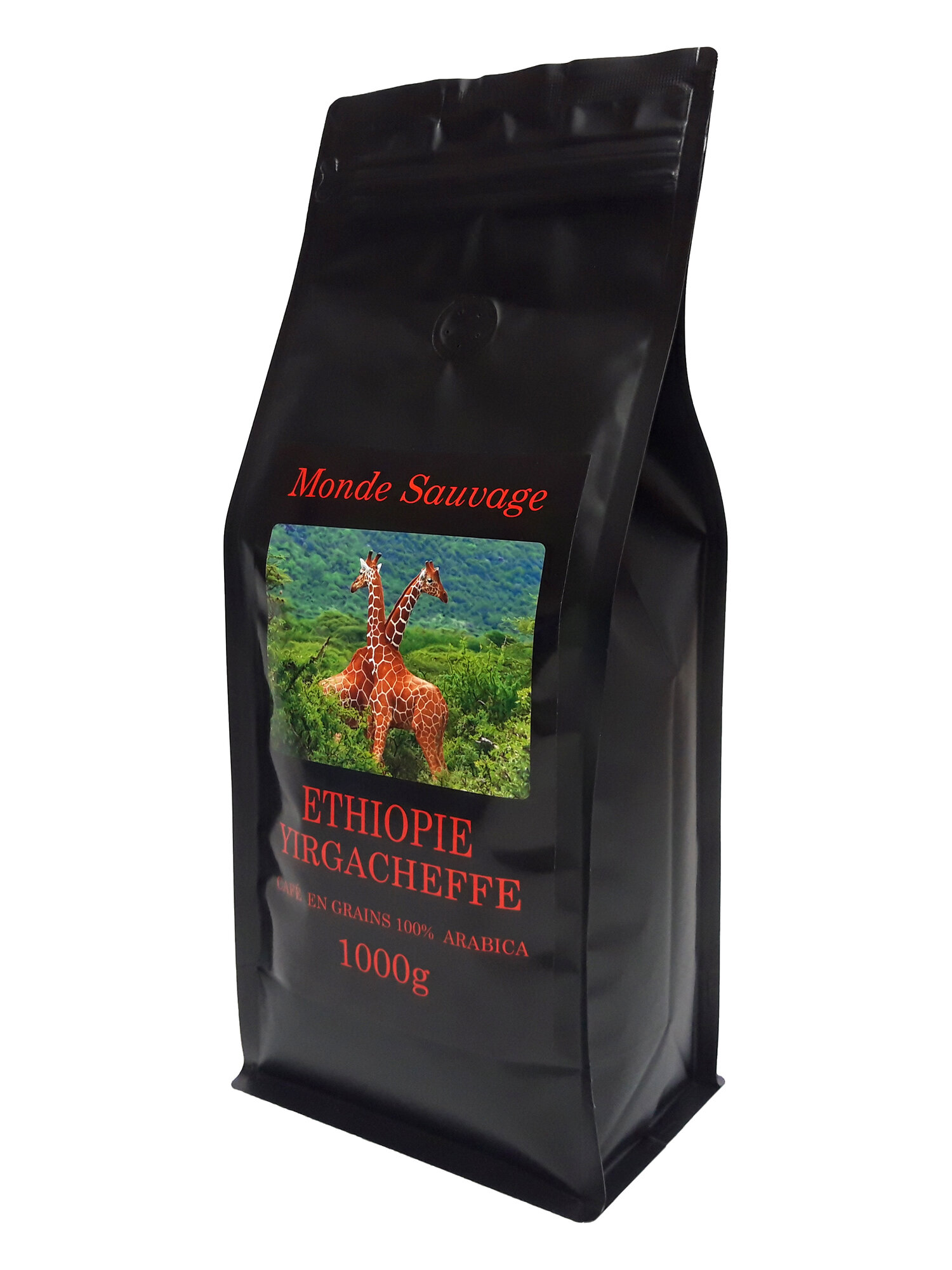Кофе в зёрнах Монд Саваж Эфиопия Иргачефф 1кг
