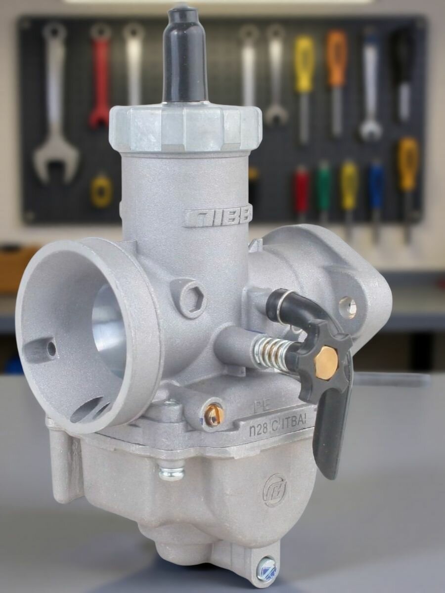 Карбюратор NIBBI PE28 FL (коллектор под шпильки)