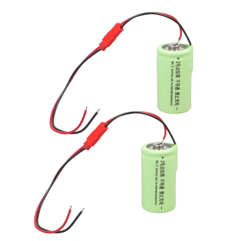 Фиктивная Батарея Размера LR14 C С непроводящей Заменой 0V С Разъемами JST Для Самодельного Источника Питания