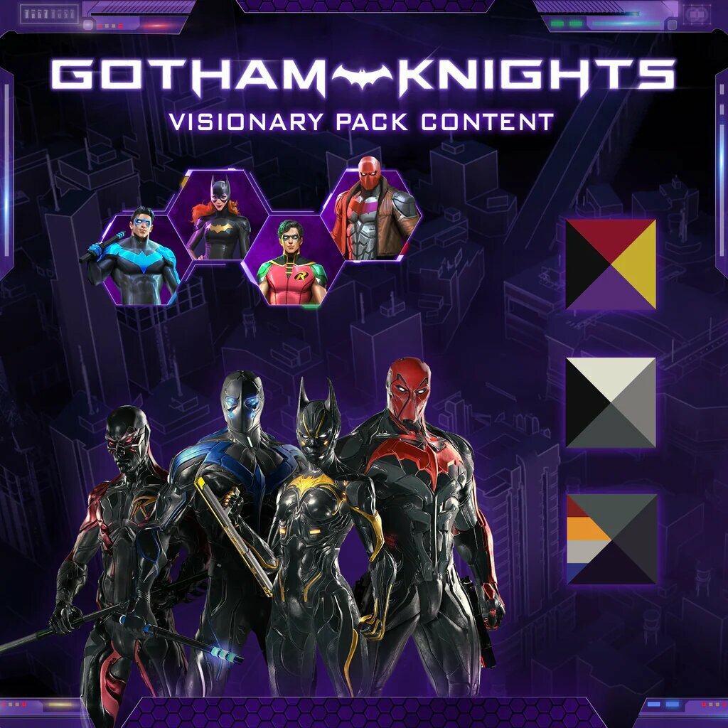 Дополнение Gotham Knights: Visionary Pack, цифровое издание PlayStation 5, регион Турция / код пополнения баланса