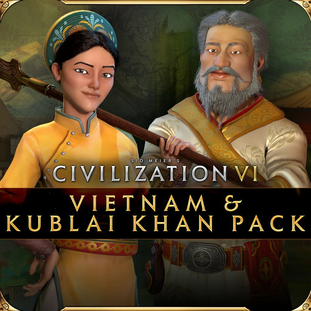 Дополнение Civilization VI – Vietnam & Kublai Khan Pack, цифровое издание PlayStation 4, регион Турция / код пополнения баланса