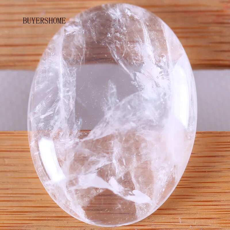 Кабошон BUYERSHOME из малахита, розового кристаллы и оникса 30x40 мм, 1 шт. White Crystal
