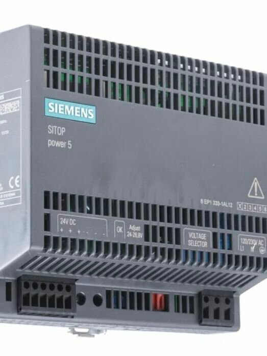 Блок питания Siemens SITOP power 5 вых 24В DC 5A вход 120-230В