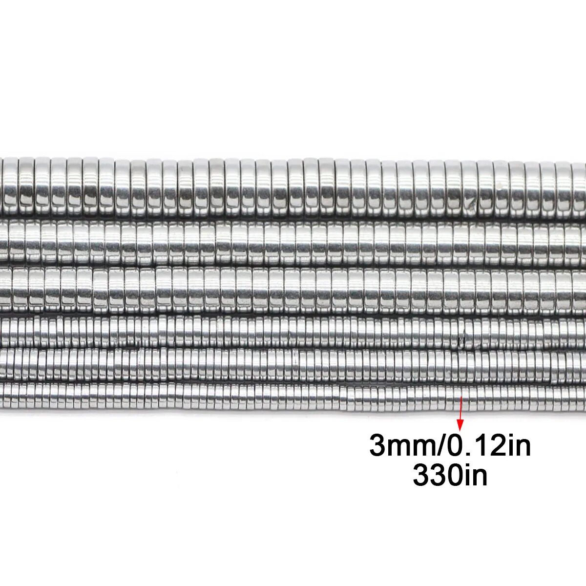 Бусины из гематита wlyees 6-8 мм HDS207-5