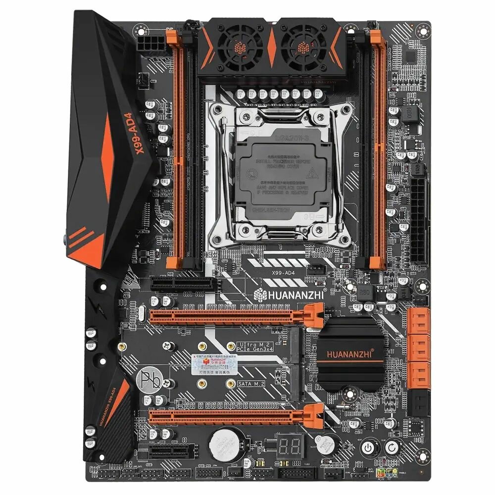Материнская плата HUANANZHI X99 AD4 TPM2.0 SECURE BOOT