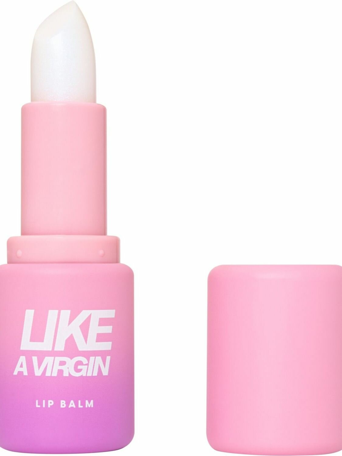 Love generation Бальзам для губ Тон 05 Голубой прозрачный шиммер Like a virgin тающая текстура, полупрозрачные оттенки, 4 г