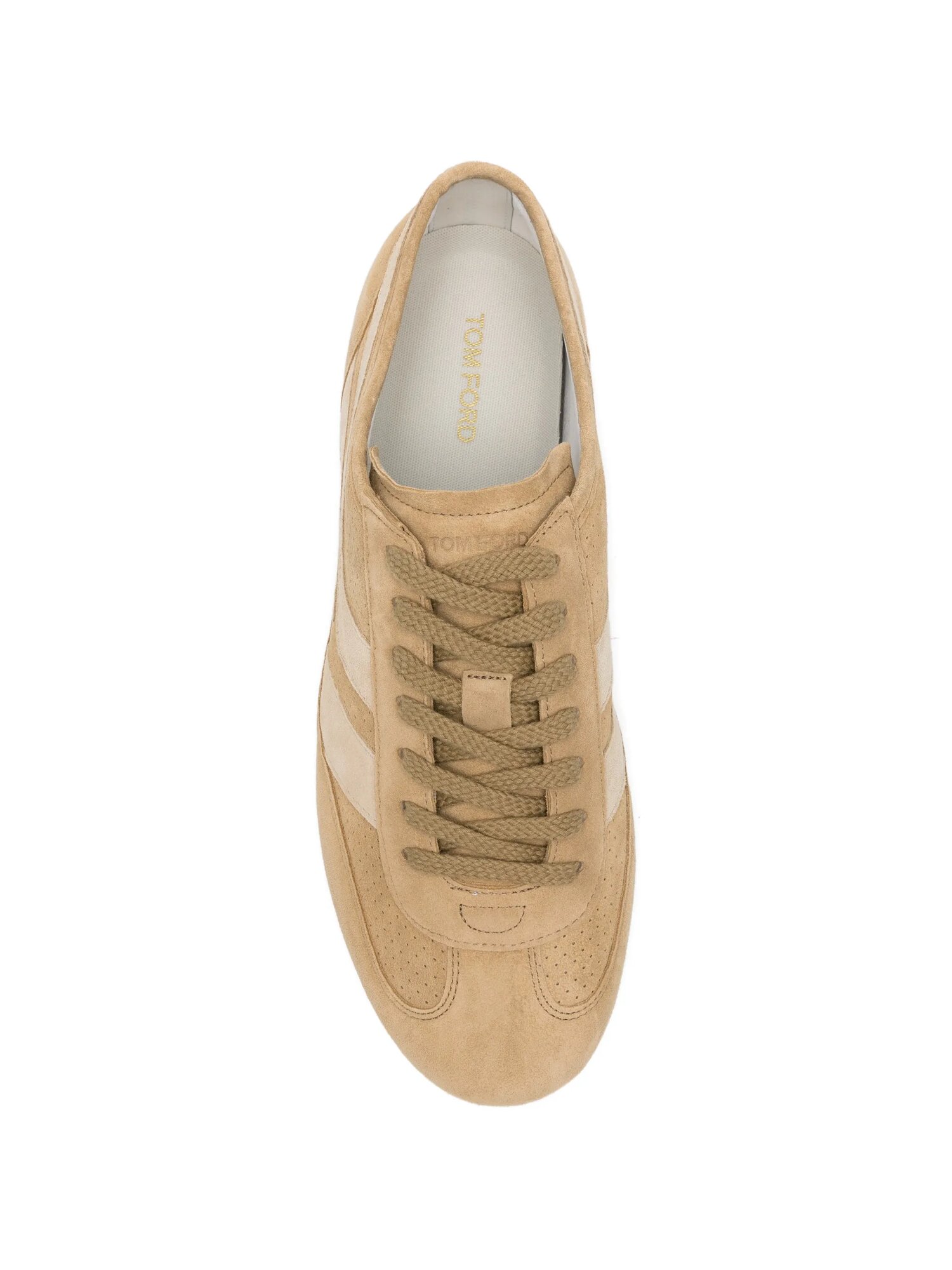 Кроссовки Tom Ford Perforated panelled sneakers, размер 45, разноцветный — фото 1