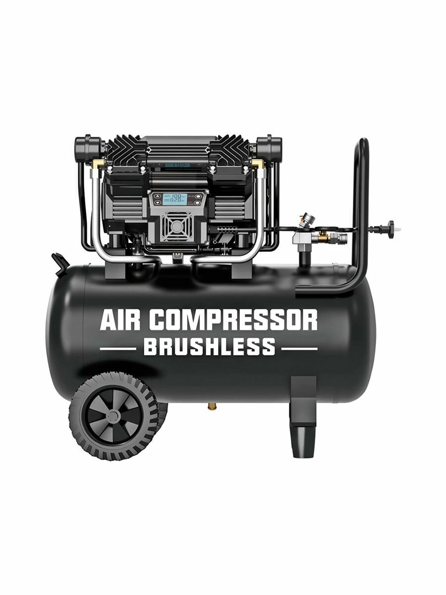 Промышленный бесщеточный компрессор TC-BL AC9099-39L, 4000 Вт, 700 л/мин, ресивер 39 л.