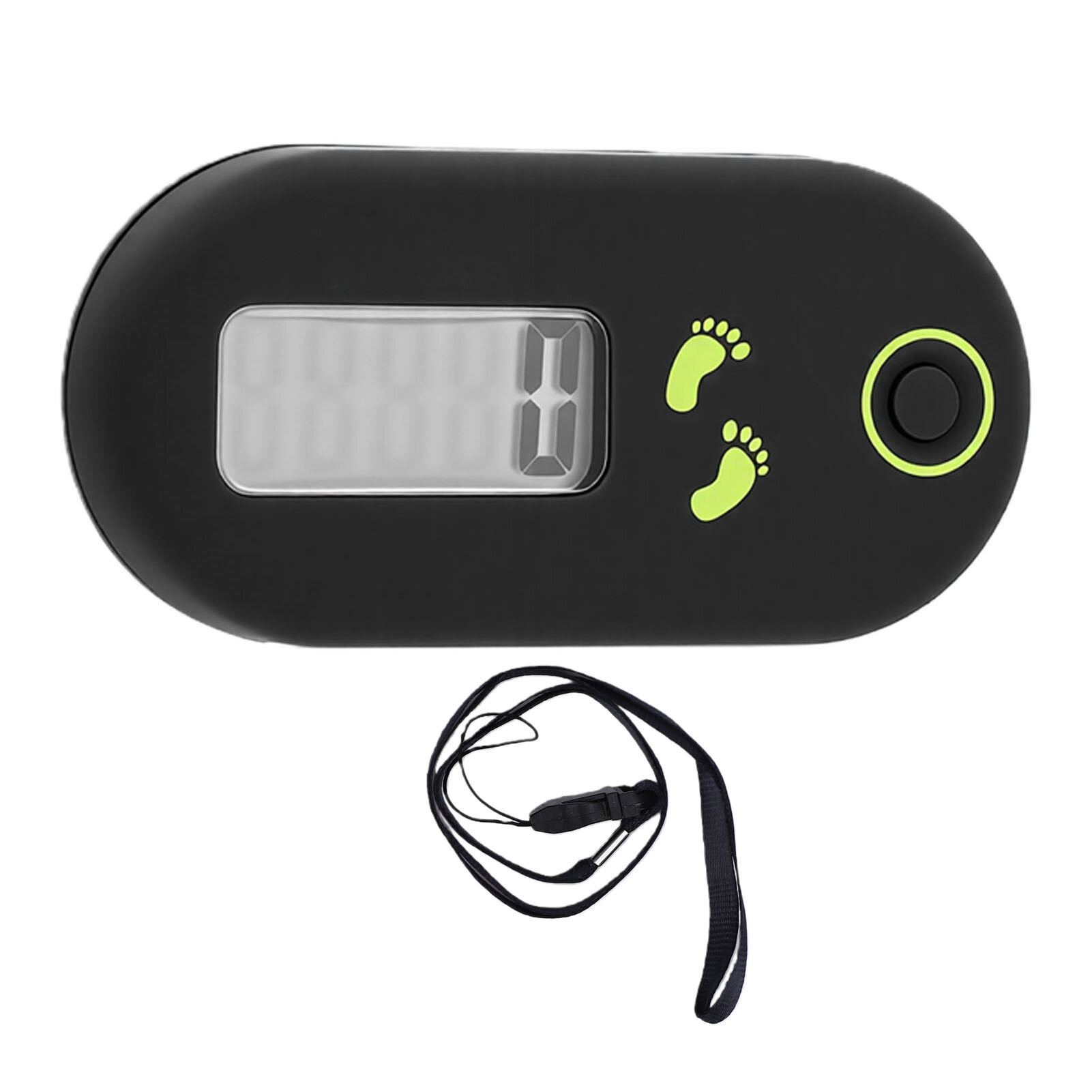 3D Шагомер с Ремешком-Клипсой Мини-Счетчик Шагов При Ходьбе для Карманов Брюк на Поясном Ремне