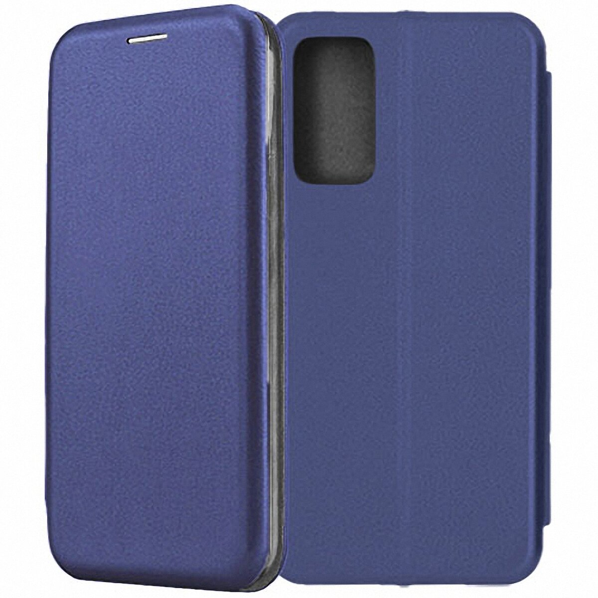Чехол-книжка для Samsung Galaxy S20 FE G780 синий / подставка, отделение для карт