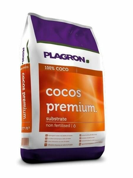 Кокосовый субстрат для растений PLAGRON Cocos Premium 50л