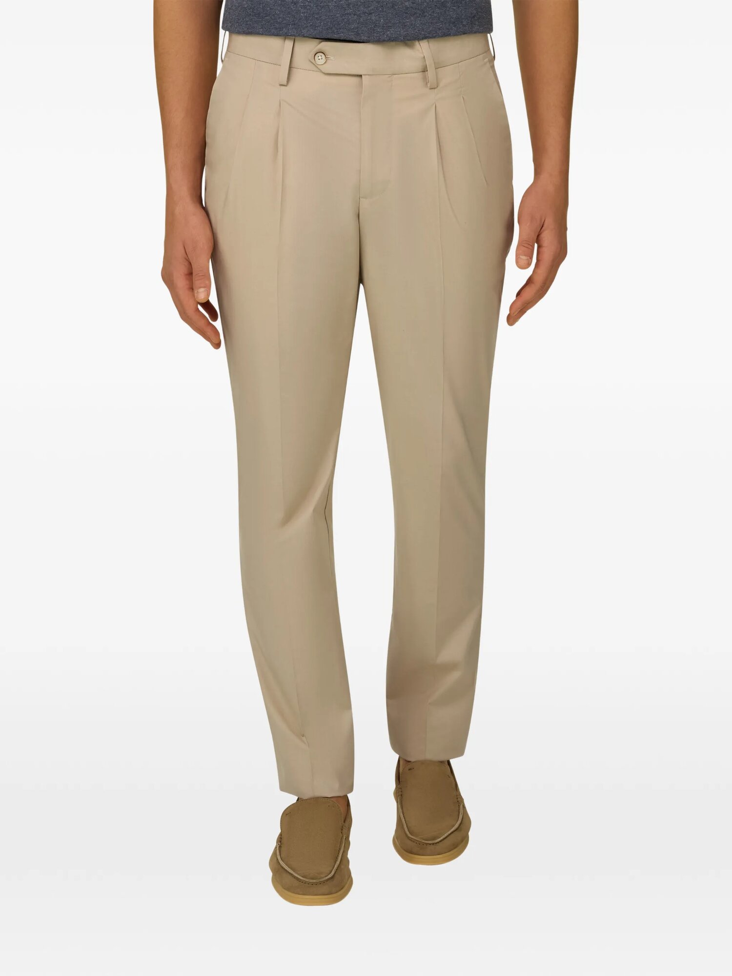 Брюки Boggi Milano Pleated trousers, размер 48 — фото 1