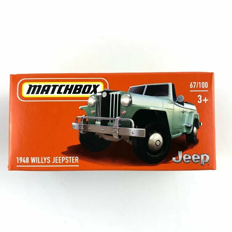 Машинка Matchbox DNK70 1948 WILLYS JEEPSTER