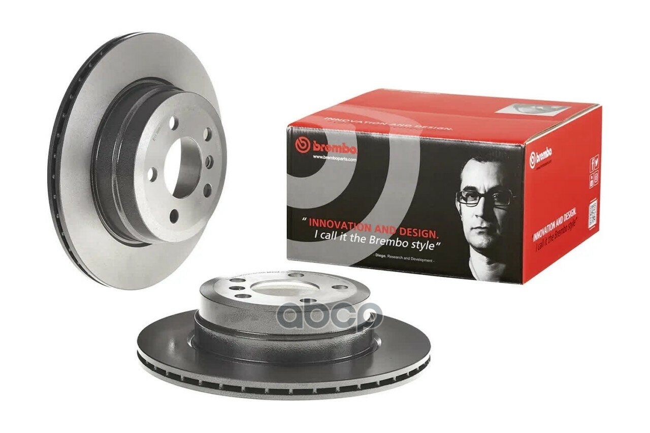 ( 09.9925.11 ) Тормозной диск BMW X5 E70 (2007-), X6 E71 (2008-) R Brembo арт. 09992511