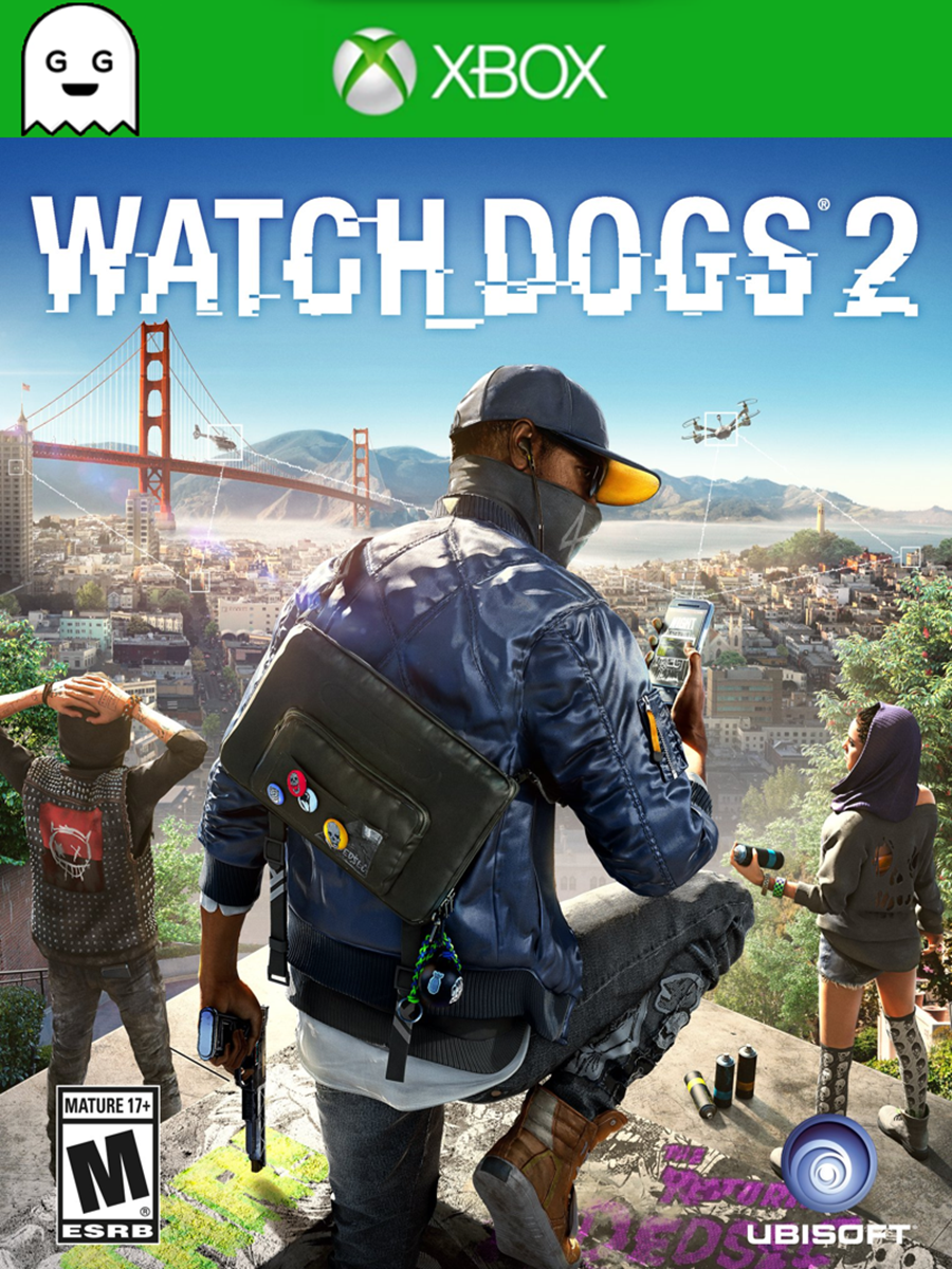 Игра Watch Dogs 2, цифровой ключ для Xbox One/Series X|S , русская озвучка