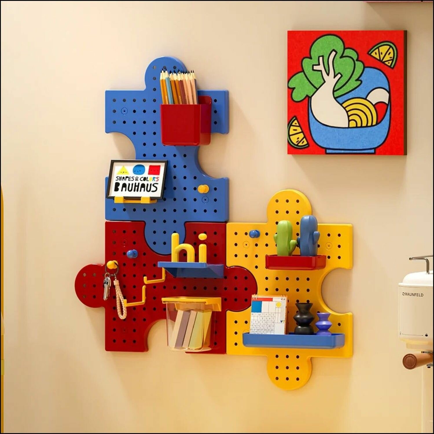 Пегборд на стену, Для хранения на стене, организации ремесел, декоративных экспозиций