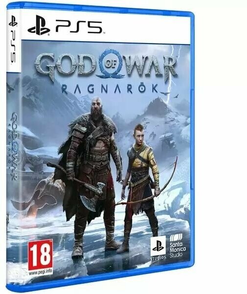 Диск с игрой God of War Ragnarok (PlayStation 5), 1 игрок, UltraHD