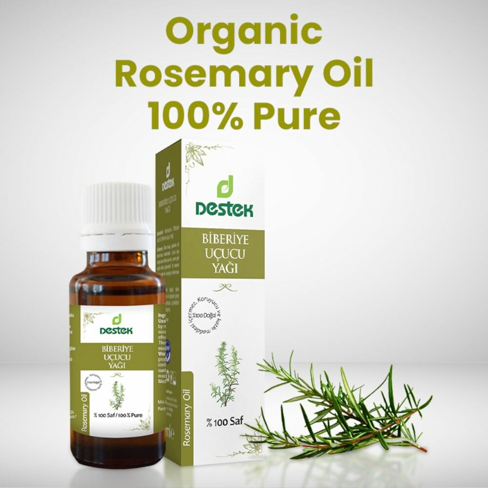 Эфирное масло розмарина, 20 мл. DESTEK