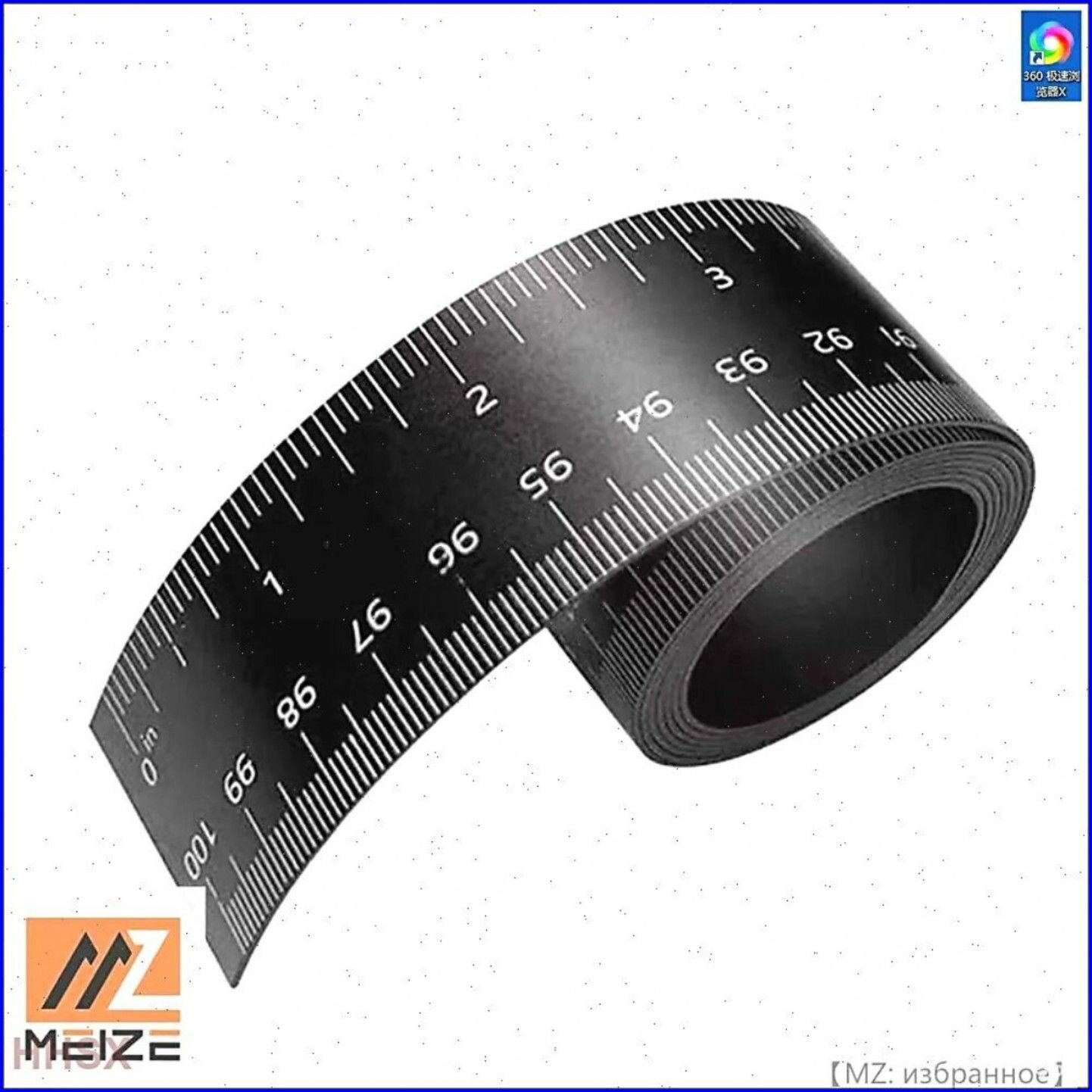 100 см гибкая магнитная линейка, шкала в сантиметрах и дюймах для мастерской, резиновая магнитная измерительная лента из резины и металла для верстака и точных замеров