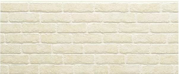 Фиброцементная панель NICHIHA Кирпич (Белый) EFX3253 (1010*455*16мм)