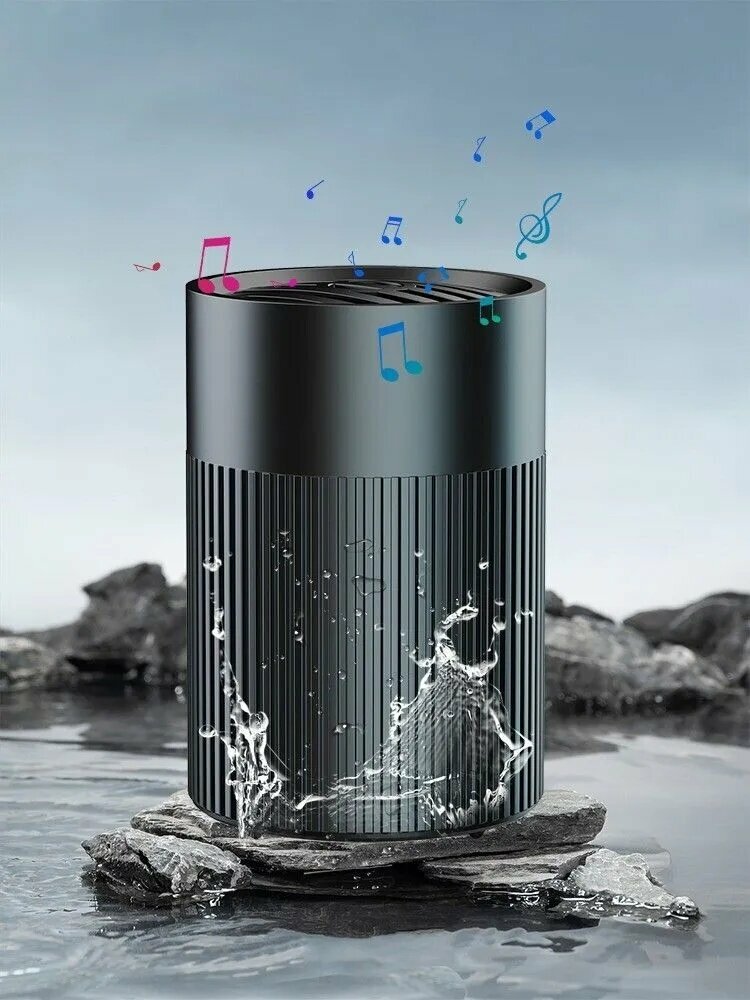 Колонка Bluetooth-динамик, Металлический Беспроводной динамик, 1200 мАч