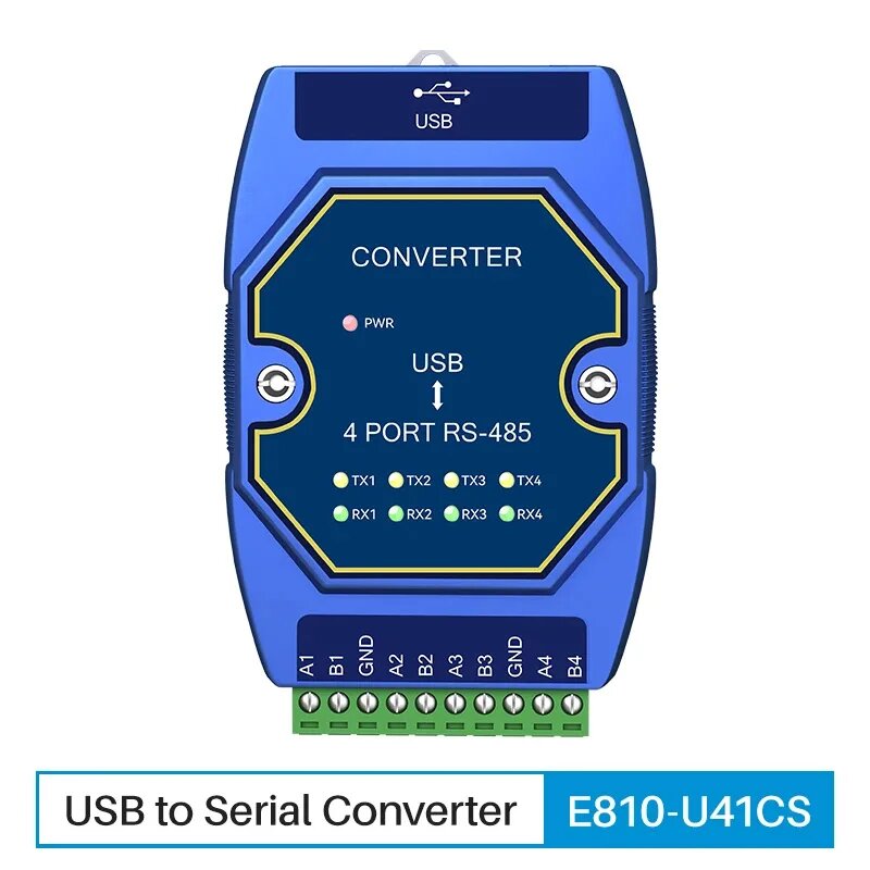 Промышленный преобразователь USB в RS485/RS232/TTL CDEBYTE E810-U E810-U41CS