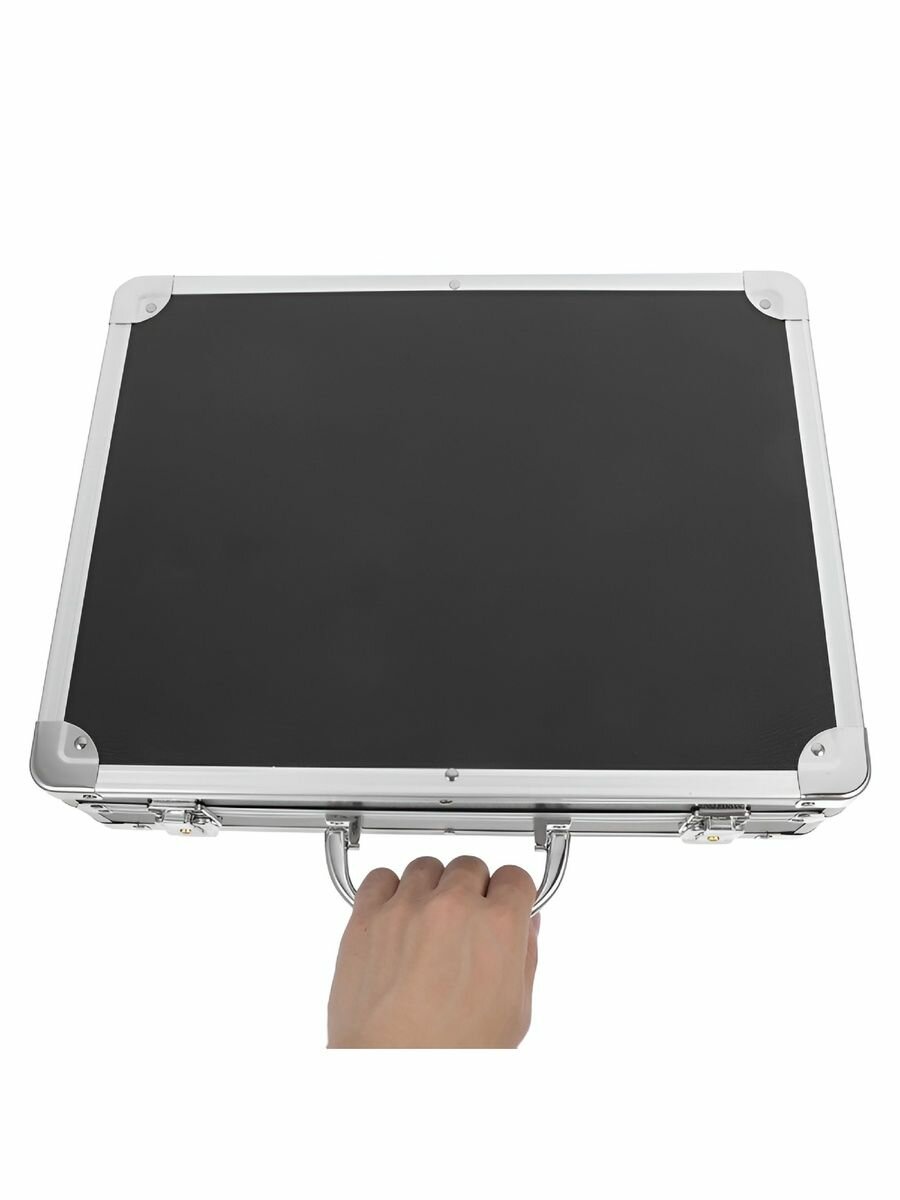 GASTROPOD Металлический чемодан из алюминиевого сплава, кейс для документов, жесткий инструментальный кейс, переносной кейс для хранения