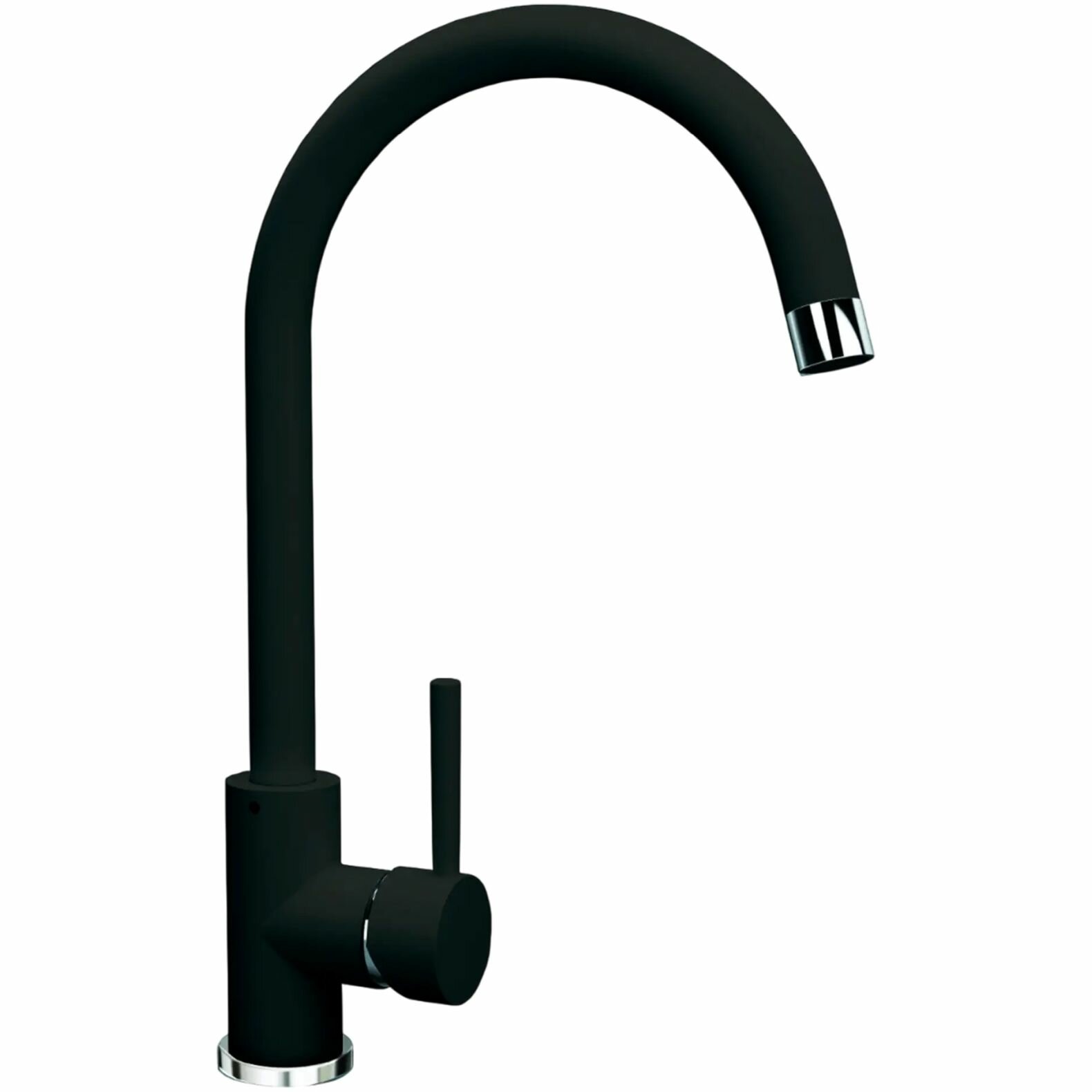 Смеситель для кухни Florentina (Флорентина) Юна черный (313.39H.1123.102)