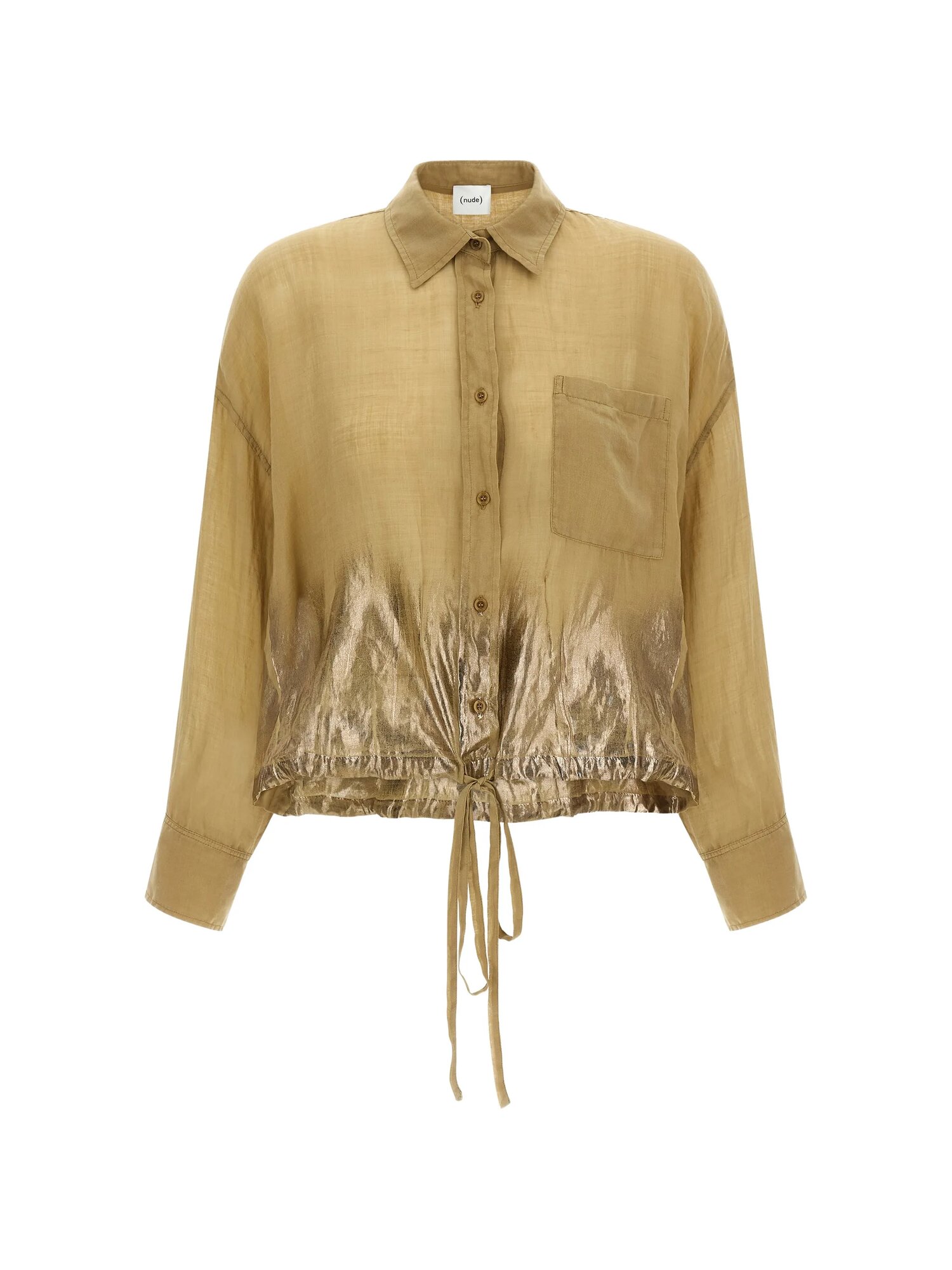 Рубашка Pocket drawstring shirt