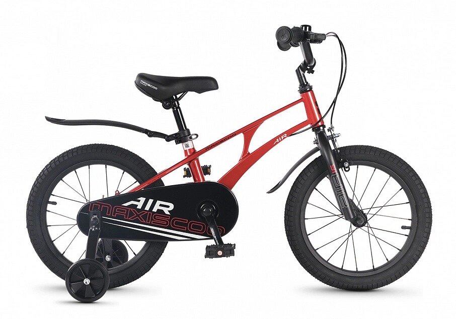 Велосипед MAXISCOO AIR Стандарт Плюс 16' 2026 (требует финальной сборки), Цвет красный