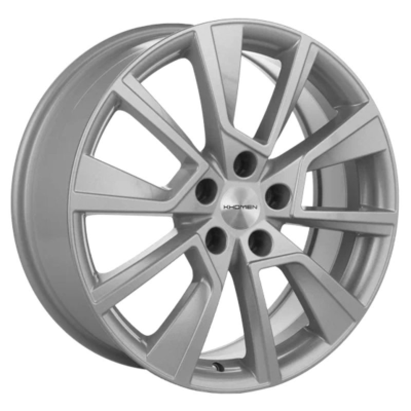 Диск колесный Khomen Wheels KHW1802 (Coolray) 7,0x18 5x114,3 Dia54.1 ET50 цвет F-Silver