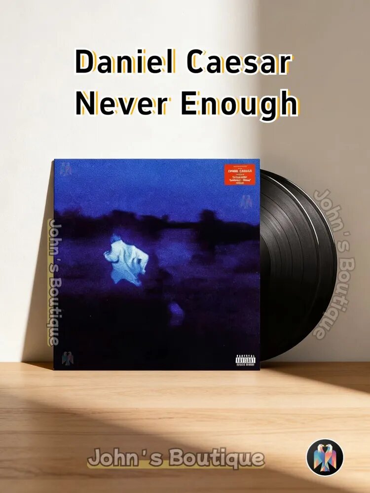 Daniel Caesar Never Enough 2LP Виниловая Пластинка 12 Дюймов Soul