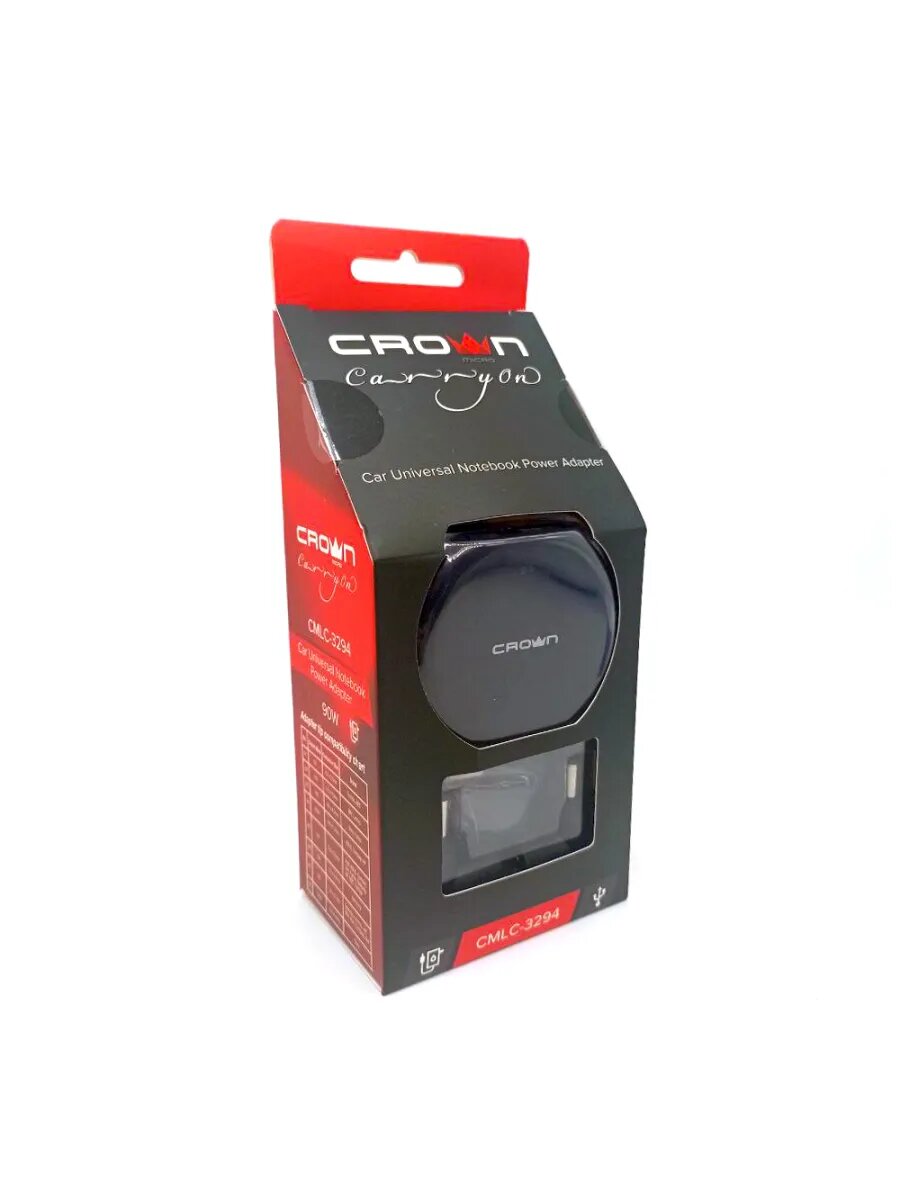 Универсальное зарядное устройство для ноутбука 100W Crown CMLC-3294