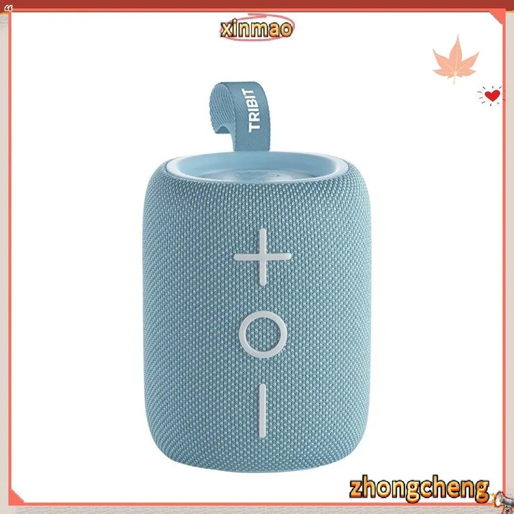 TRIBIT StormBox Мини-динамик Bluetooth, 12 Вт, поддержкой XBass, светодиоды, время воспроизведения 12 часов, Водонепроницаемость IPX7