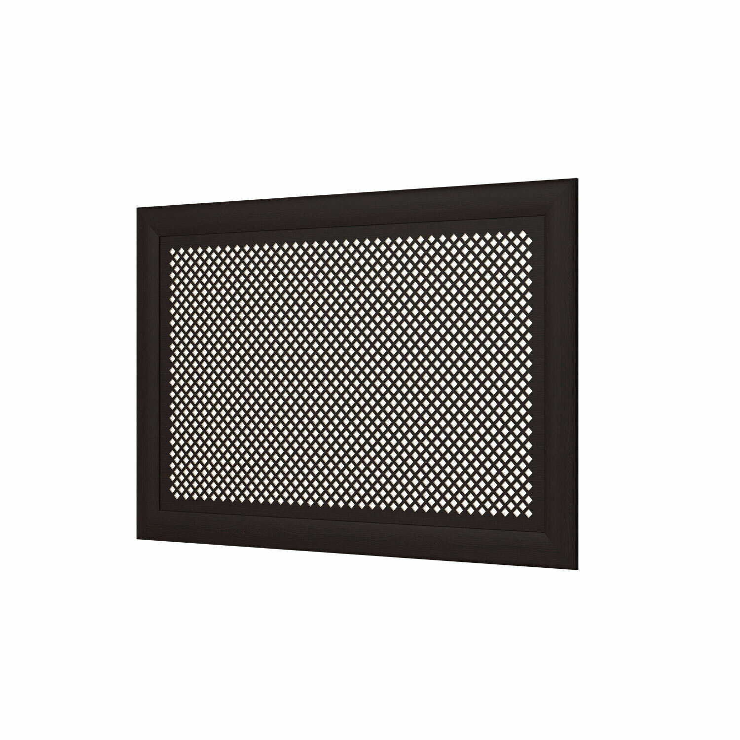 Экран декоративный для радиаторов и батарей: 600х900 мм, венге, дедало, серия Модерн с рамкой