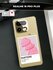 Чехол на Realme 16 Pro+ / Реалме 16 Про+ с принтом Pantone Lovable 2, прозрачный