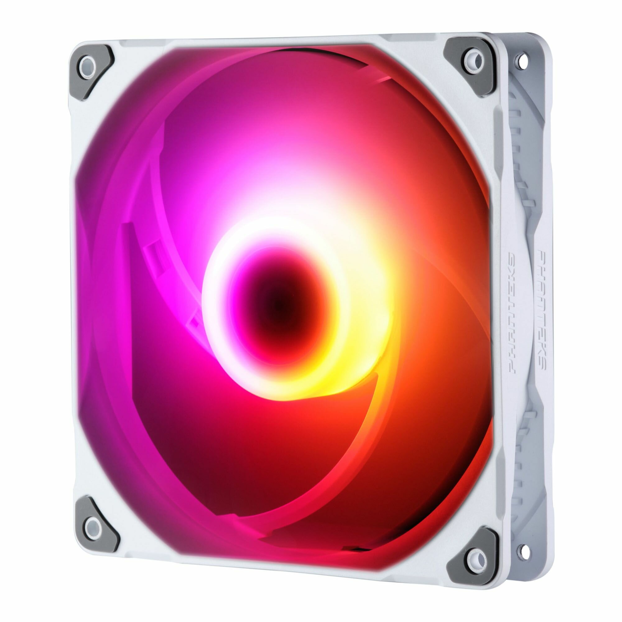 Комплект вентиляторов для корпуса 3 шт. PHANTEKS M25 DRGB White 140x140x25мм (400-1800 об/мин, 36.57dBa) / PH-F140M25_DRGB_PWM_WT01_RU