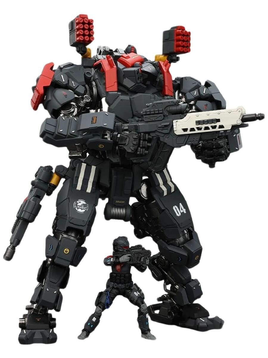 Подвижная фигурка JOYTOY Battle For the Stars Action Figures Tyrant-04 City Combat Type Model