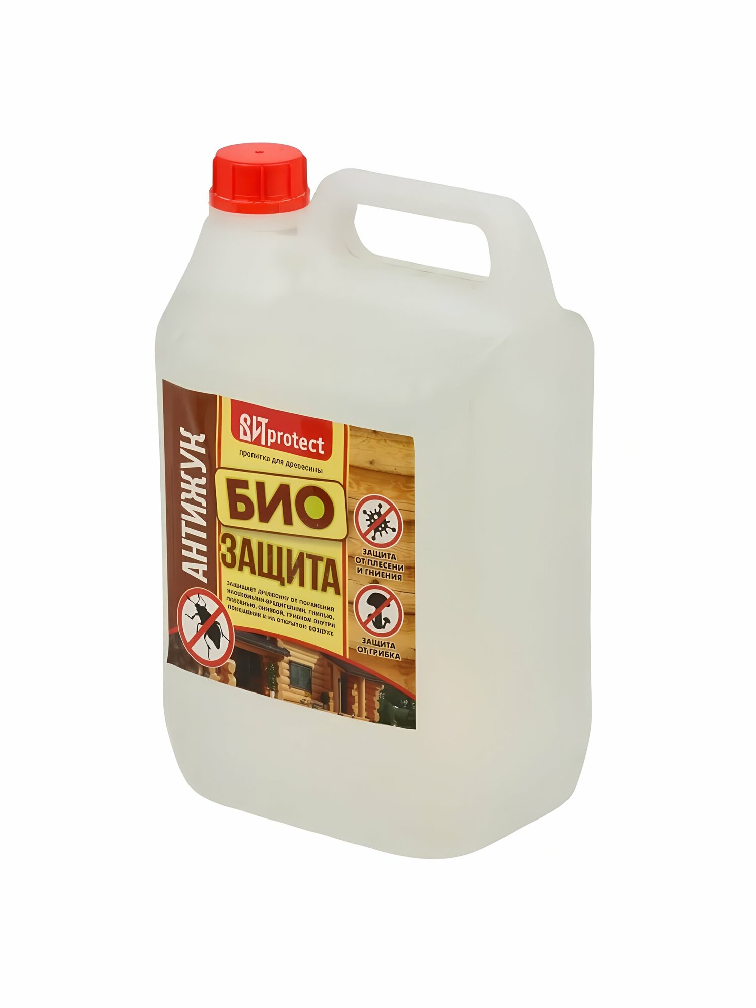 Пропитка ВИТ, Биозащита, для дерева, 5 л
