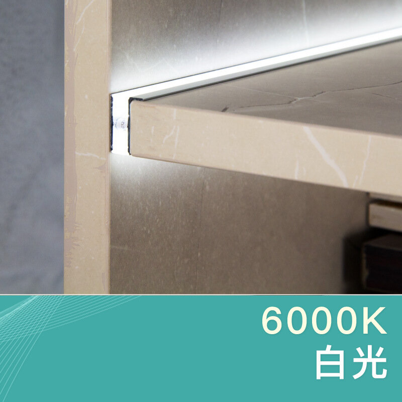 Холодный белый 6000К светодиодная лента 501-600 мм с источником света, без блока питания — для зон учебы