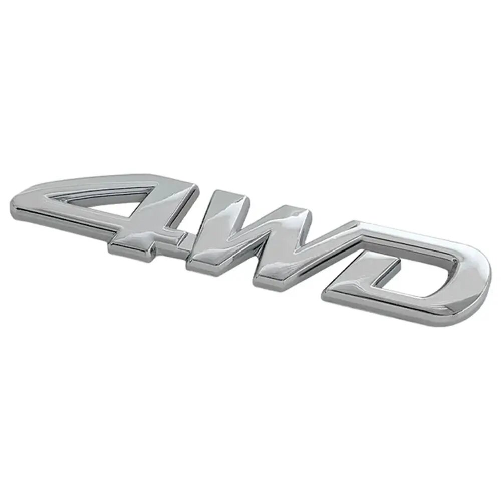 Эмблема 4WD Chrome 88mm для авто