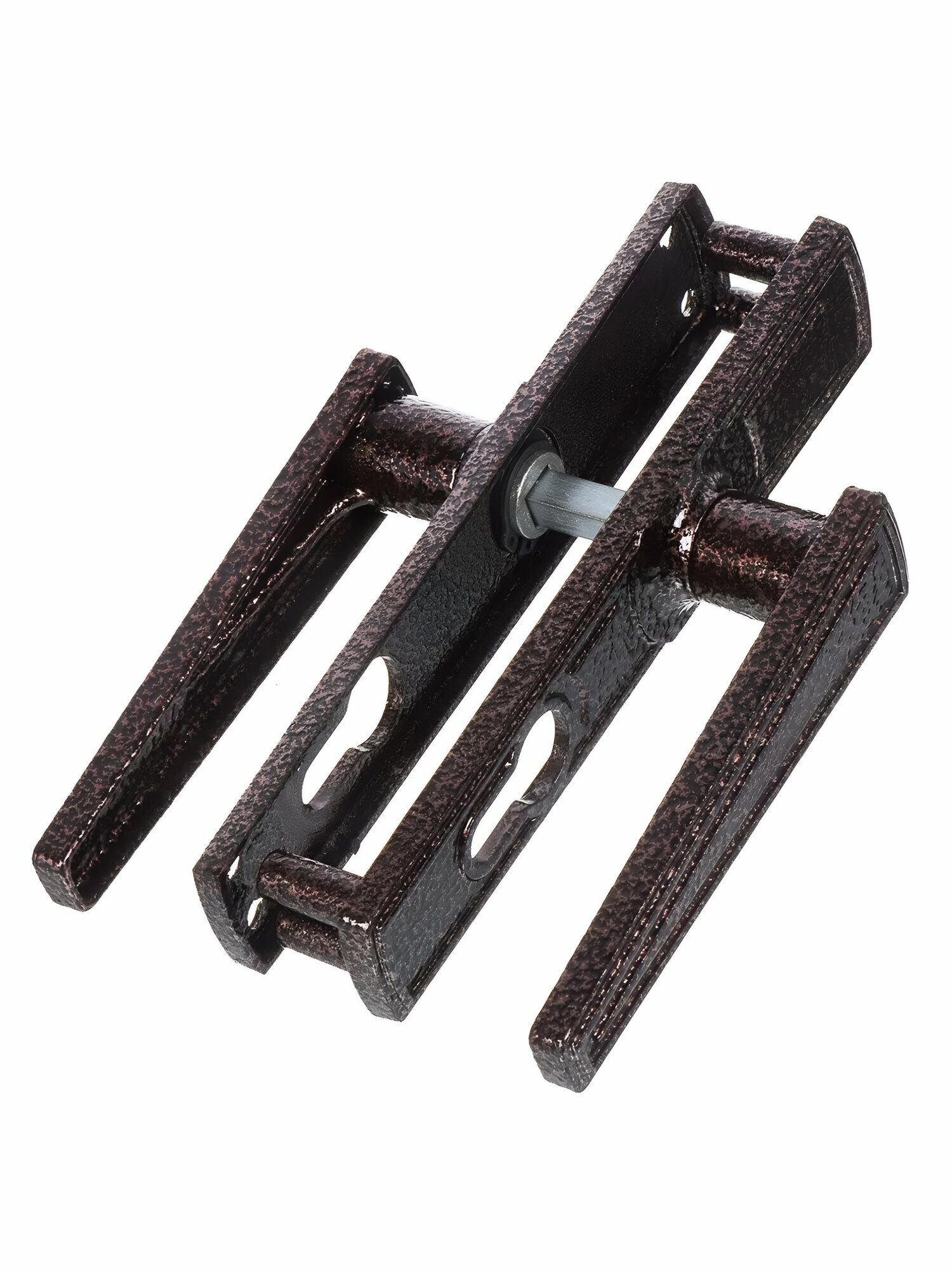 Ручка на планке Птимаш ЗВ4-3.01, медь, металл, 2 шт