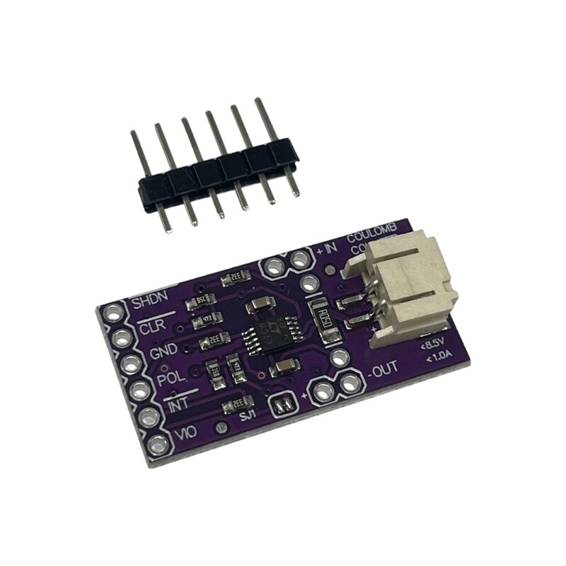 Высокоточный модуль измерения тока для точного измерения заряда и разряда аккумулятора с технологией кулоновского счета