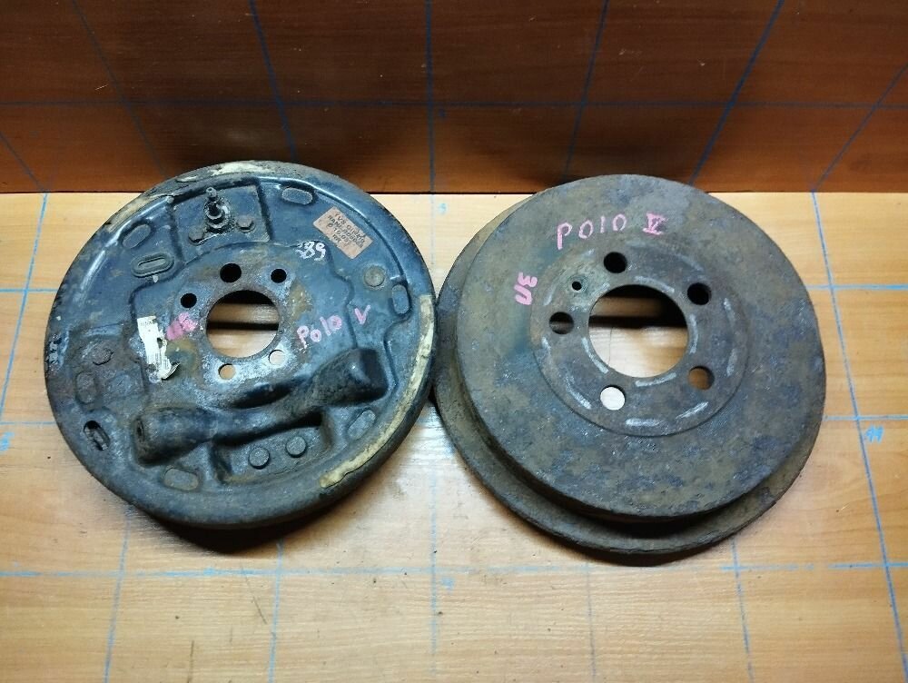 Барабан тормозной VW polo 5 Б/У с пробегом