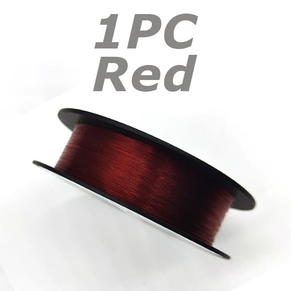 Красная нейлоновая леска 1.2, 100 м, 1PC