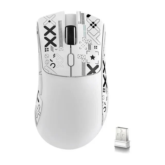 Беспроводная мышь Attack Shark R1-WHITE 2.4ГГц