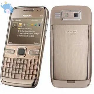 Мобильный телефон Nokia E72 F, бронза, 2.4 дюйма, 5 Мп, 2 SIM, microSD
