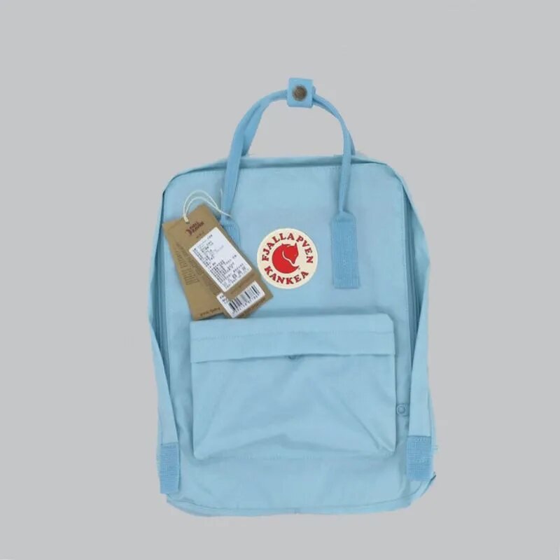 Рюкзак Fjällräven Kånken 20 л, бледно-голубой, средний, искусственные материалы, городской, женский, мужской, детский