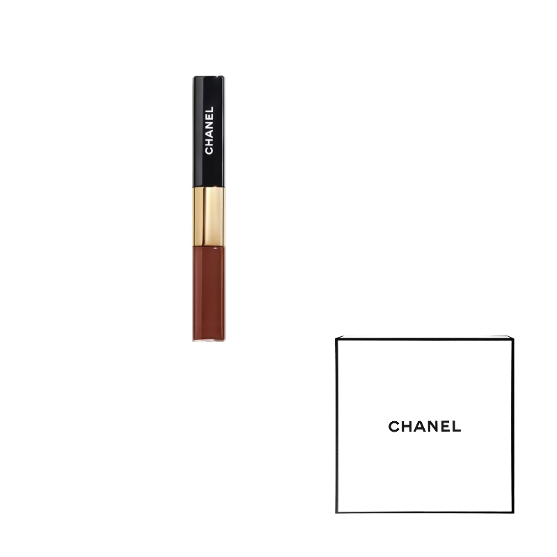 Жидкая помада женская CHANEL Dual Effect Long Wear Collection Glossy, оттенок #196 - RED BROWN