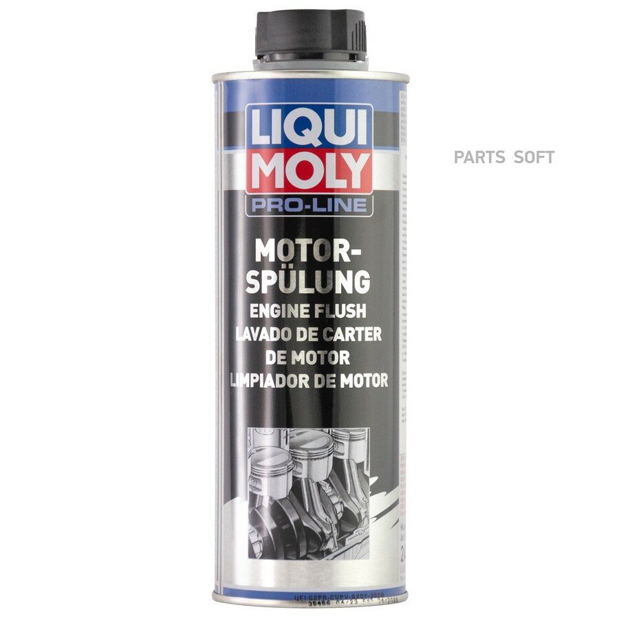 LIQUI MOLY 2427 Средство для промывки двигателя Профи Pro-Line Motorspulung, 500мл